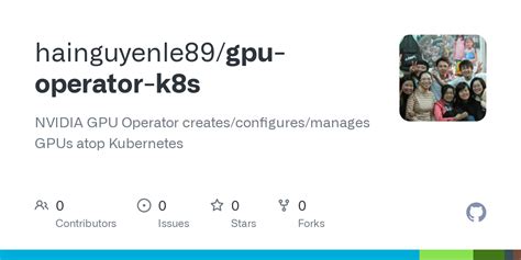 Github Hainguyenle89gpu Operator K8s Nvidia Gpu Operator Creates