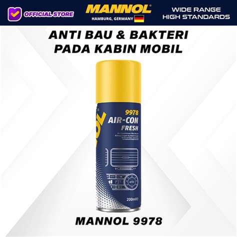 Jual Mannol 9978 - Hilangkan Bau & Bakteri pada Kabin Mobil - Kab ...