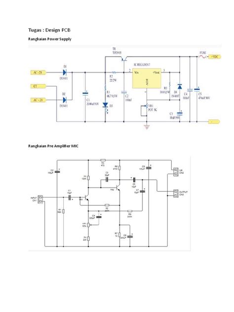 Rangkaian Layout Pcb Sederhana