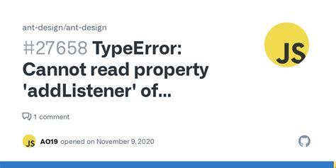 Typeerror Cannot Read Property Addlistener Of Undefined Jest React