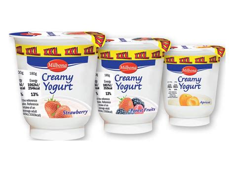 MILBONA R Creamy Yogurt Lidl Ireland Specials Archive