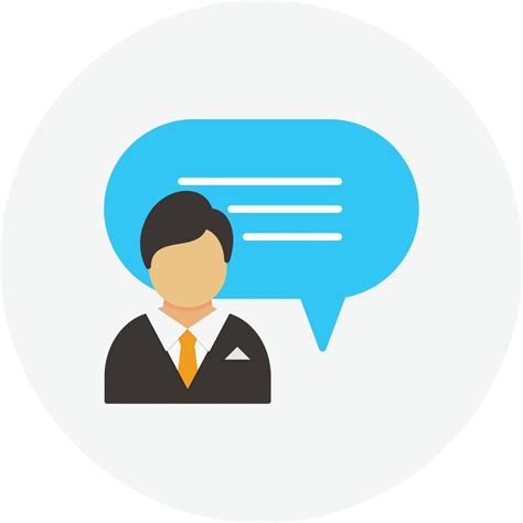 Speech Bubble Flat Circle 9916001 Vector Art At Vecteezy