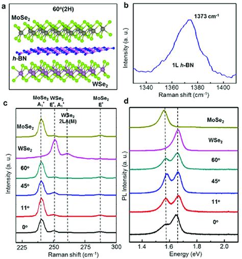 Tuning Interlayer Coupling By Inserting H Bn In Hs A An Atomic