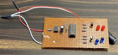 Flashing Police Light LED Effect Using Timer