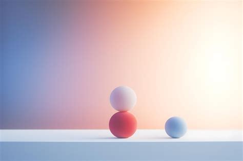 Premium Photo Minimalistic Colorful Rainbow Background