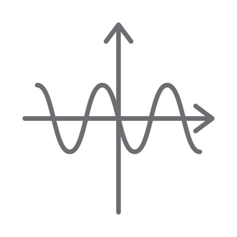 Math Graph Education Learning Mathematics Statistics School Icon