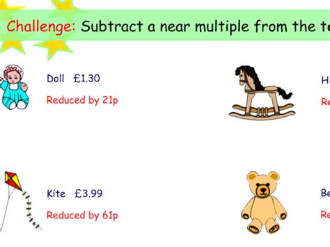 fun money activities adding subtracting multiples of 10 and more