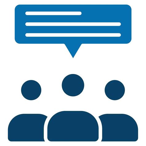 Team Communication Icon Line Vector Illustration 35193685 Vector Art At Vecteezy