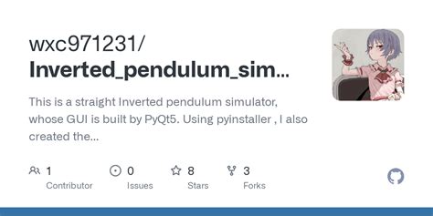 GitHub Wxc971231 Inverted Pendulum Simulator This Is A Straight