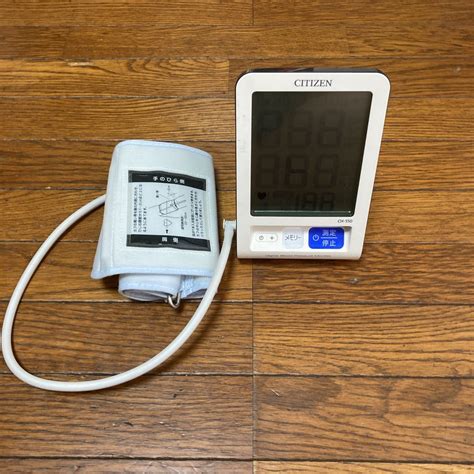 Yahoo オークション CITIZEN シチズン 電子血圧計 CH 550 ホワイト 1