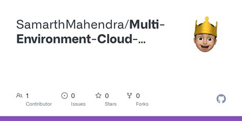 Github Samarthmahendra Multi Environment Cloud Infrastructure