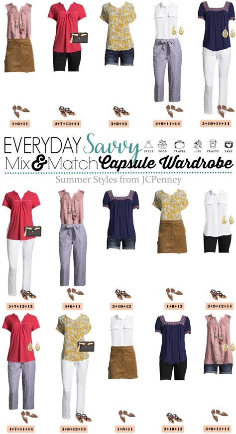 Old Navy Summer Capsule Wardrobe Mix And Match Outfits Artofit