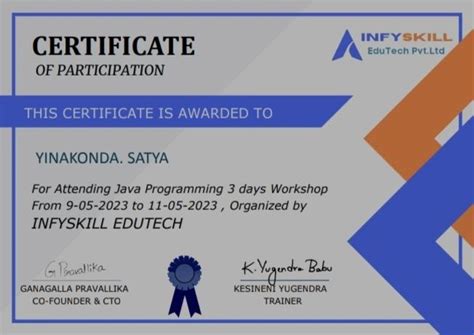 Satya Yinakonda On Linkedin Java Coding Infyskilledutech Programming Techlearning