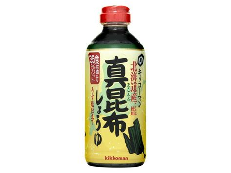 【楽天市場】キッコーマン食品 キッコーマン 真昆布しょうゆ500ml 価格比較 商品価格ナビ