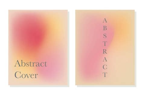 Set Van Vector Verloop Achtergronden Voor Covers Wallpapers Branding Sociale Netwerken