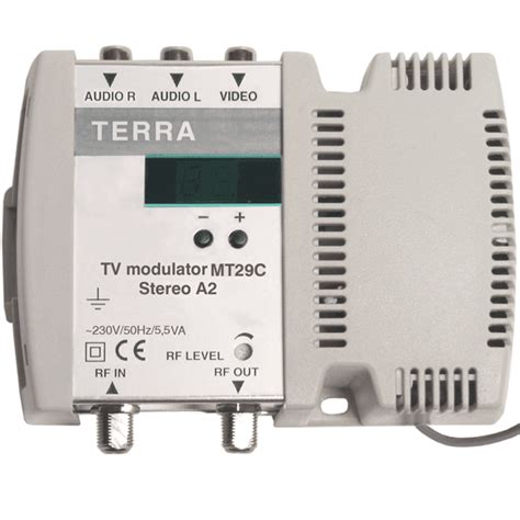 Модулятор TERRA MT29 С МОДУЛЯТОРЫ antenni-tv.ru