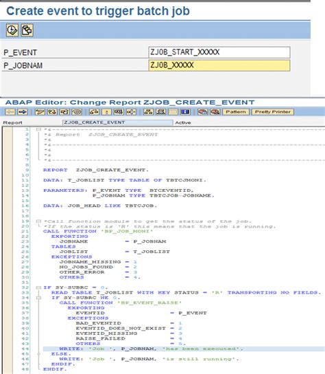 Sap Event Driven Batch Job Dataxstream Oms