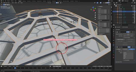 Need Skin Modifier But With Simple Square Connection Nodes Modeling