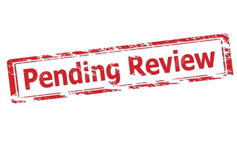 Pending Review Concept Rectangular Pending Vector Concept Rectangular Pending Png And Vector
