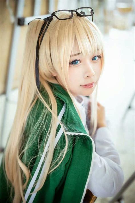 路人女主的养成方法 泽村英梨梨 制服cosplay 路人女主的养成方法 新浪新闻