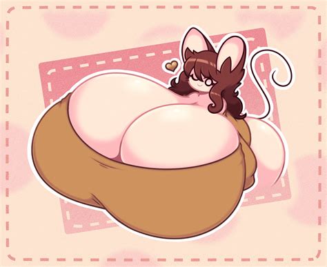Rule 34 Big Breasts Breasts Dewbber Female Furry Huge Breasts Hyper