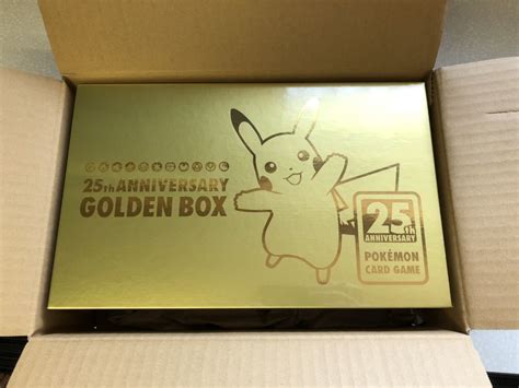 Yahooオークション 25th Anniversary Golden Box ポケモンカード ゴ