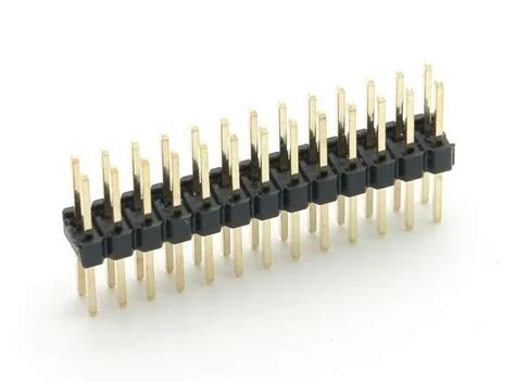 13p x 2 pin strip header 2 rows each with 13 pins 26 pin 2 54mm pitch
