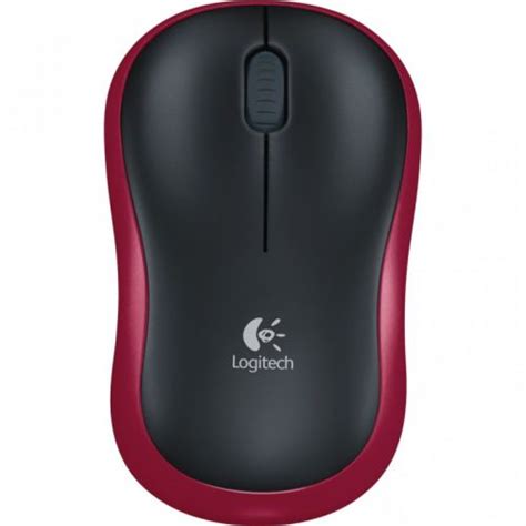 Logitech M Red Wireless Mouse