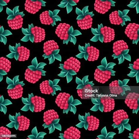 연속무늬 산딸기 0명에 대한 스톡 벡터 아트 및 기타 이미지 0명 건강한 식생활 과일 Istock