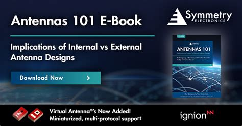 Symmetry Electronics New Antennas 101 Selector Guide E Book Is Now Available For Download