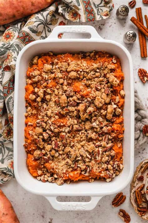 Best Sweet Potato Casserole Foxes Love Lemons