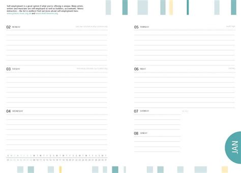 Diary Design And Layout