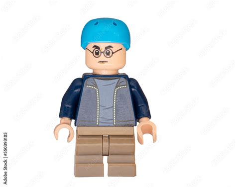 Male Lego Character Casually Dressed Serious And Somewhat Intense In