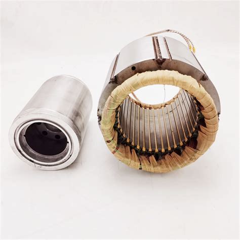 Stator Rotor Used For Refrigeration Semi Hermetic Compressor 6h 35 2