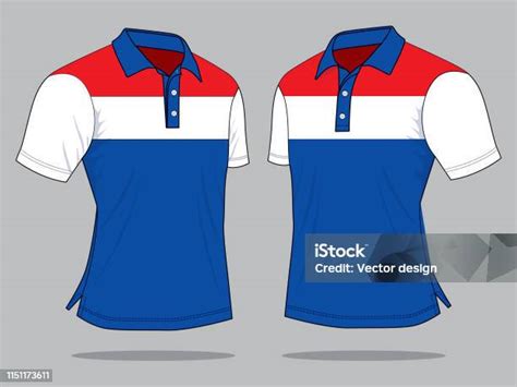 เวกเตอร์การออกแบบเสื้อโปโล ภาพประกอบสต็อก ดาวน์โหลดรูปภาพตอนนี้