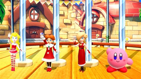 【スーパーマリオパーティ】ミニゲームピーチvsデイジーvsロゼッタvsカービィcom最強 たつじん Youtube