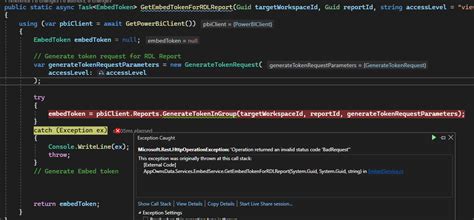 Cannot Embed A Paginated Report Unless It Is Creat Microsoft