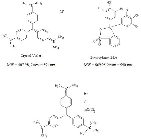 A Molecular Structure Triphenylmethane Dye Group Download Scientific Diagram