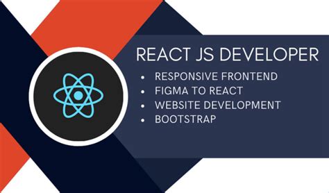 be reactjs developer for reactjs website and react frontend by