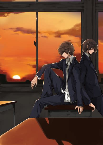 Lelouch Vi Britannia And Kururugi Suzaku Code Geass Drawn By Sasahara