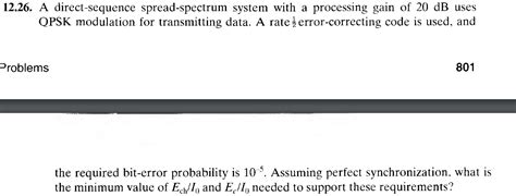 Solved 1225 ﻿a Direct Sequence Spread Spectrum System Uses
