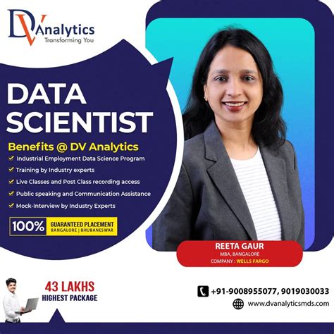 Dv Analytics And Consulting Want To Transform Your Career Into Data Science Datasciencecourse