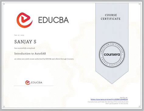 Autosar Automotive Learning Professionalgrowth Coursera Sanjay S