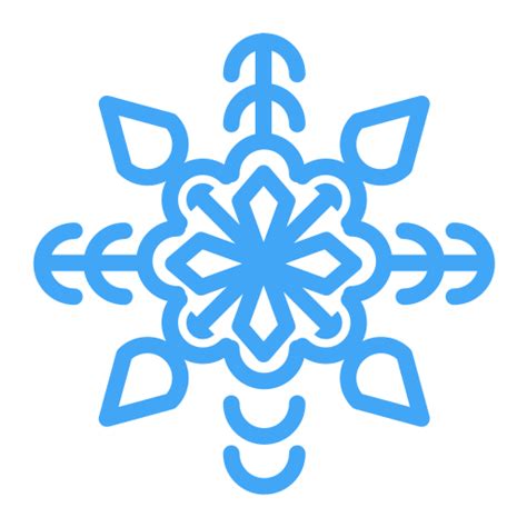 Snowflakes Generic Color Outline Icon