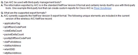 Who Really Support Wlc Netflow Mrn Cciew