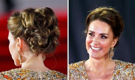 Kate Middletons ‘bond Girl Updo How To Recreate James Bond Premiere
