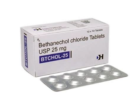Bethanechol Chloride Tablets Usp 25 Mg At 217 00 Box Bethanechol