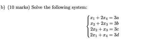 solved b 10 ﻿marks ﻿solve the following