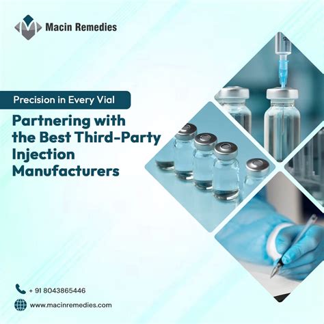 Best Third Party Human Injection Manufacturer In India Macin Remedies