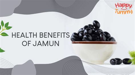 Jamun Benefits 6 Ways How It Can Promote Overall Good Health Happytummy